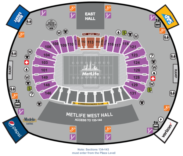 Bag policy in MetLife Stadium - LuggageHero