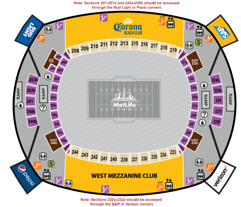 Bag policy in MetLife Stadium - LuggageHero